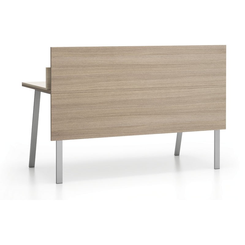 Čelná krycia doska k pracovnému stolu SINGLE LAYERS, dub morený | B2B ...