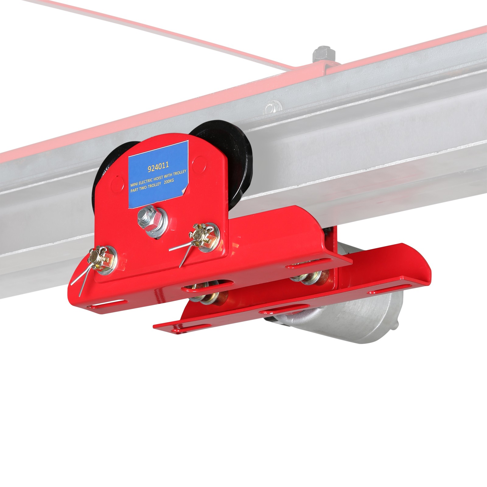 Elektrický lanový naviják s pojezdem, 100/200 kg | B2B Partner