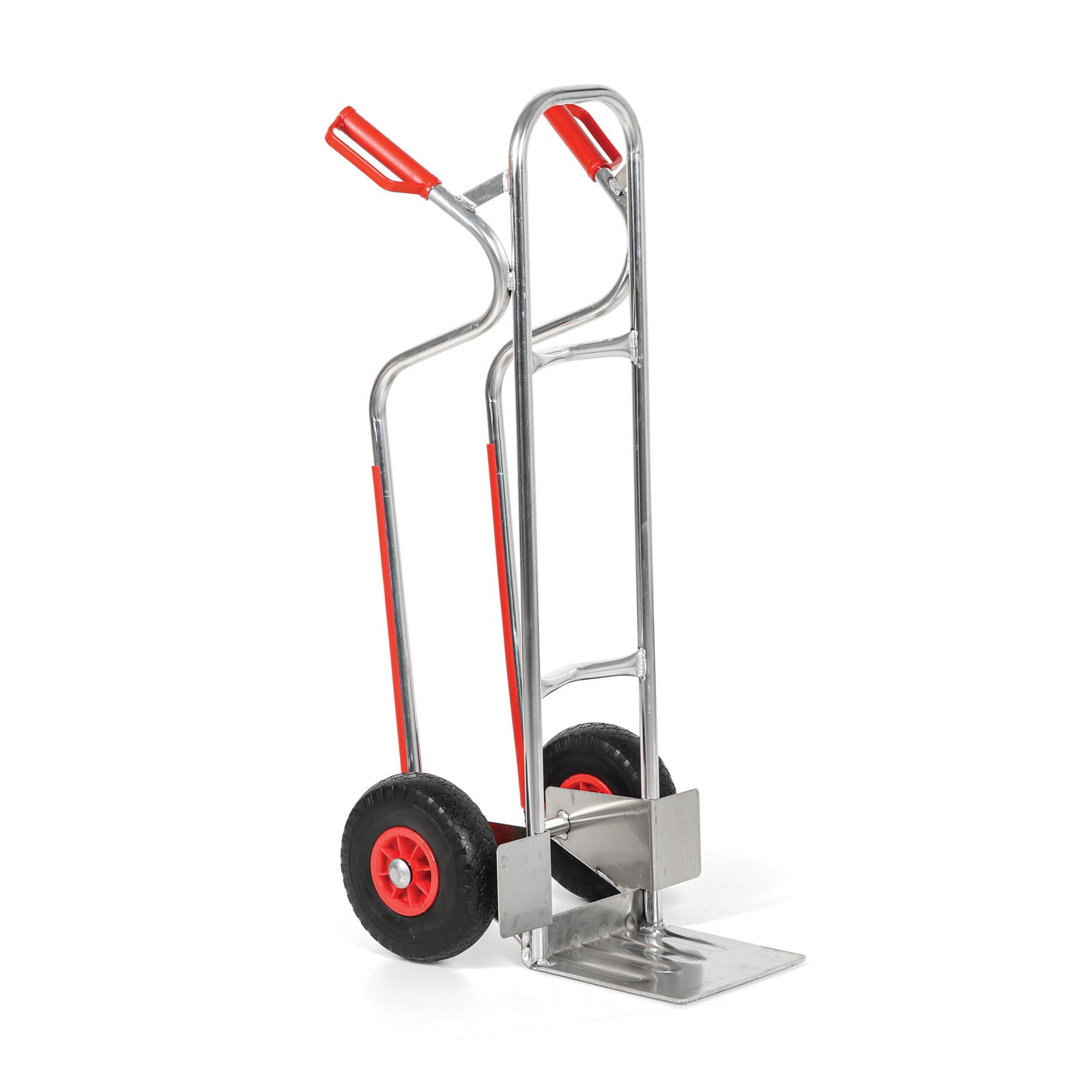 Hliníková rudla, nosnosť 150 kg, plné kolesá | B2B Partner