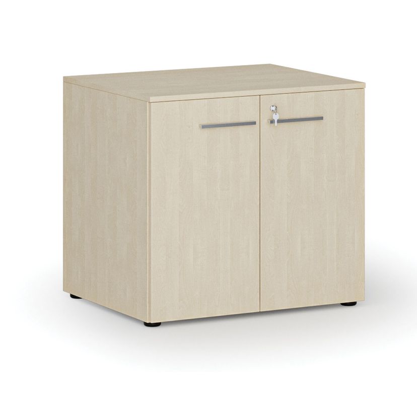 Kancelárska skriňa s dverami PRIMO WOOD, 800 x 640 x 735 mm, buk | B2B ...