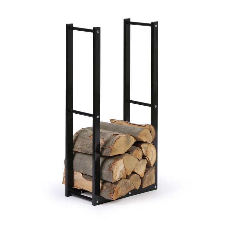 Kovový stojan na drevo, 999 x 480-796 x 250 mm | B2B Partner