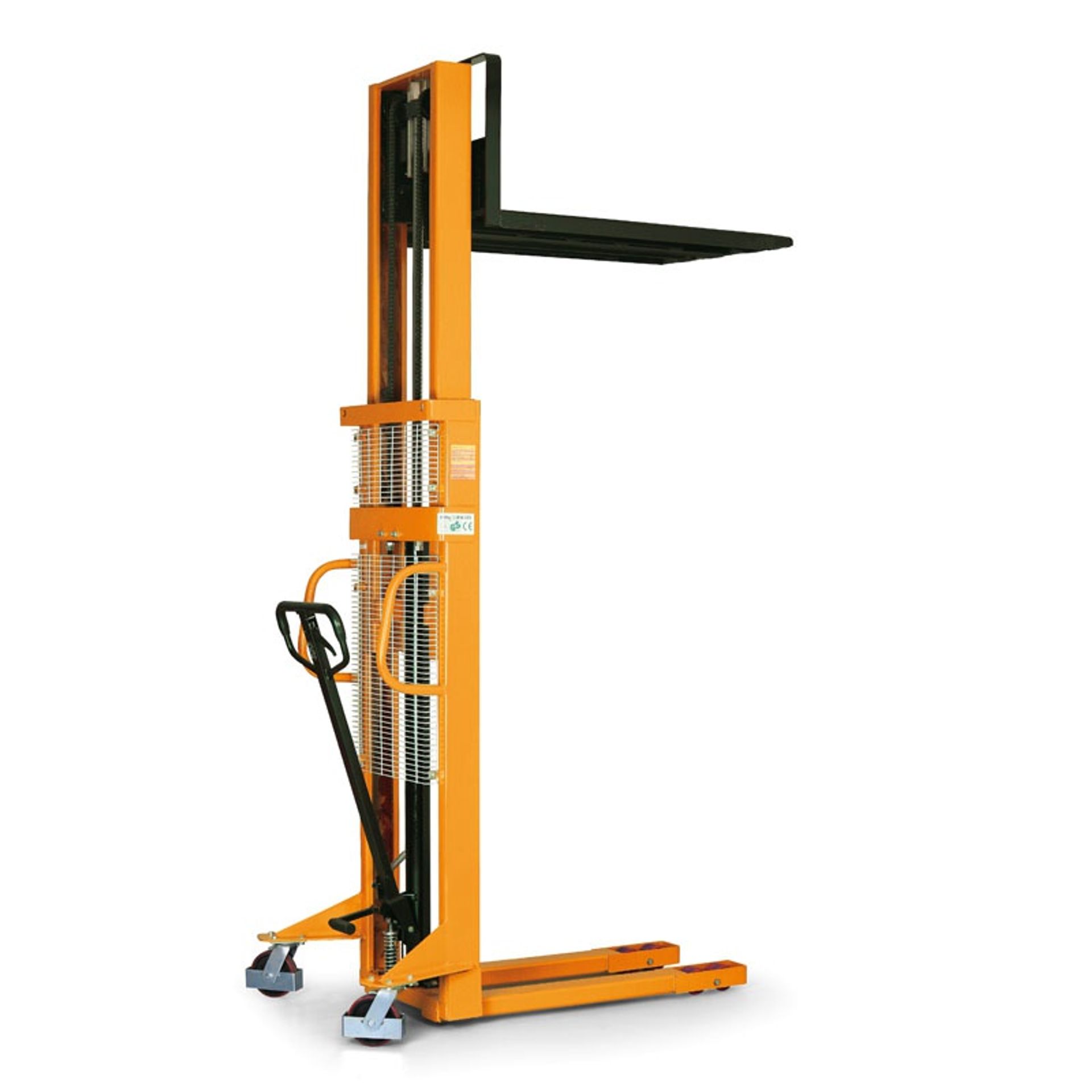 Manueller Palettenstapler, Tragfähigkeit 1000 kg, Hubbereich 88 – 2500 ...