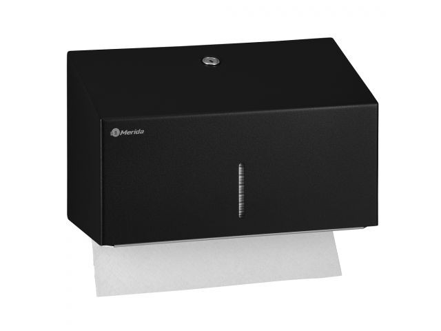 Papiertuchspender STELLA MINI, schwarz | B2B Partner
