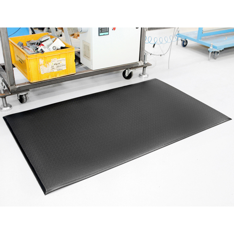 Pěnová průmyslová rohož s tvrzeným PVC povrchem, protiúnavová, 90 x 60 ...