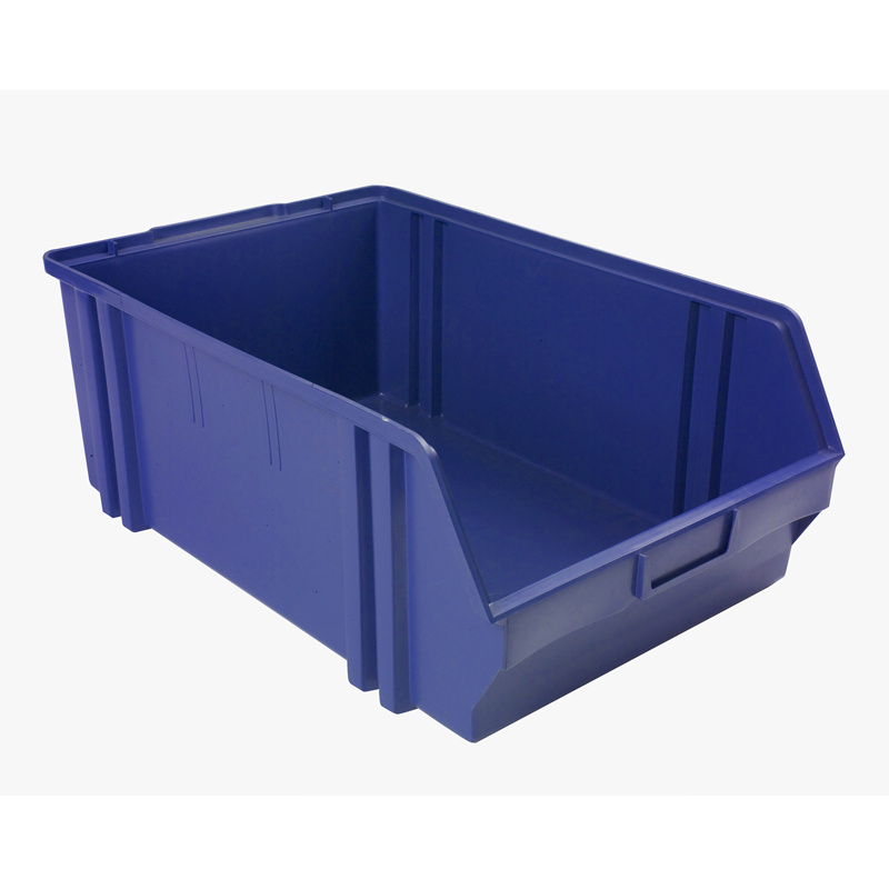 Plastové boxy BASIC, 305 x 480 x 177 mm, 12 ks, modré | B2B Partner
