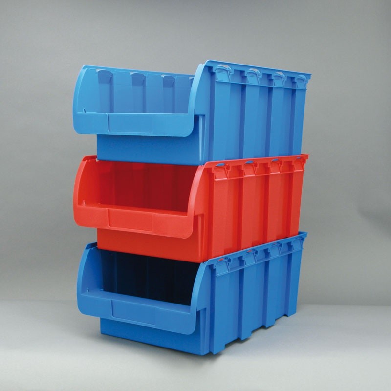 Plastový box COMPACT, 210 x 350 x 150 mm, 10 ks, průhledný | B2B Partner