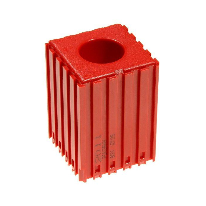 Plastový box na nářadí s válcovou stopkou D25, modul 5x5, 1 dutina ...