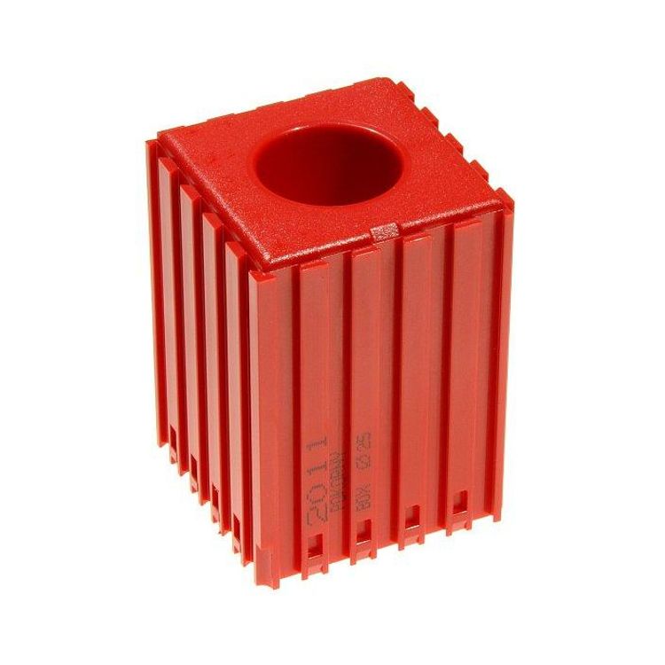 Plastový box na nářadí s válcovou stopkou D25, modul 5x5, 1 dutina ...
