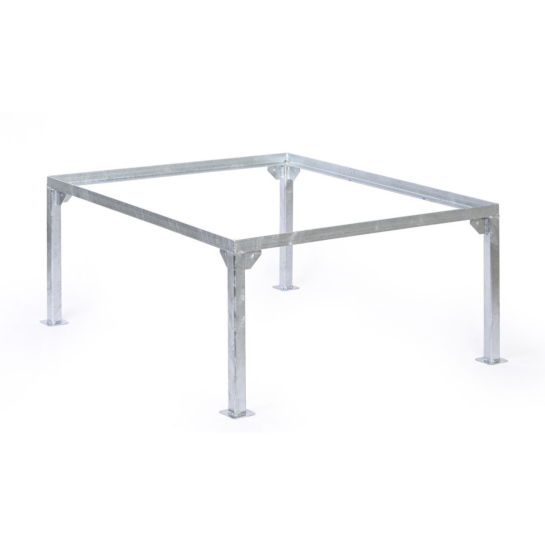 Podstavec pre IBC kontajner, 530 x 1030 × 1230 mm, pozink | B2B Partner