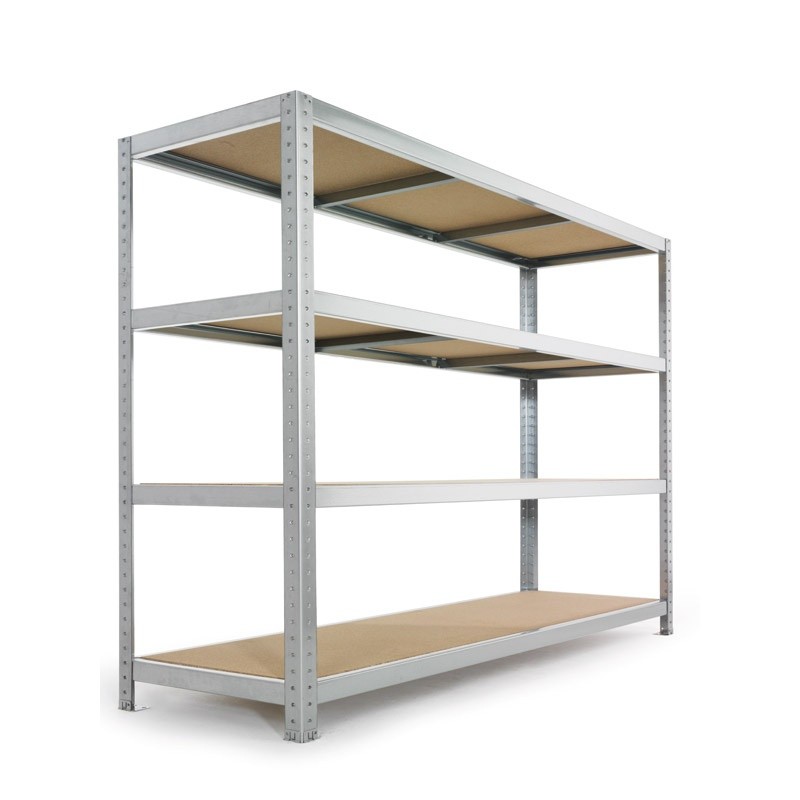 Policový regál, nosnost 500 kg, 1970 x 2000 x 400 mm | B2B Partner