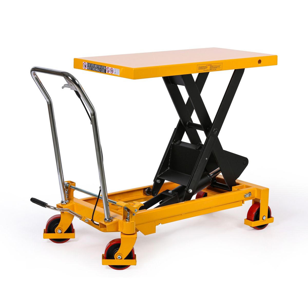 Scherenhubtisch TF, Tragfähigkeit 750 kg, Hubbereich 420 - 990 mm | B2B ...