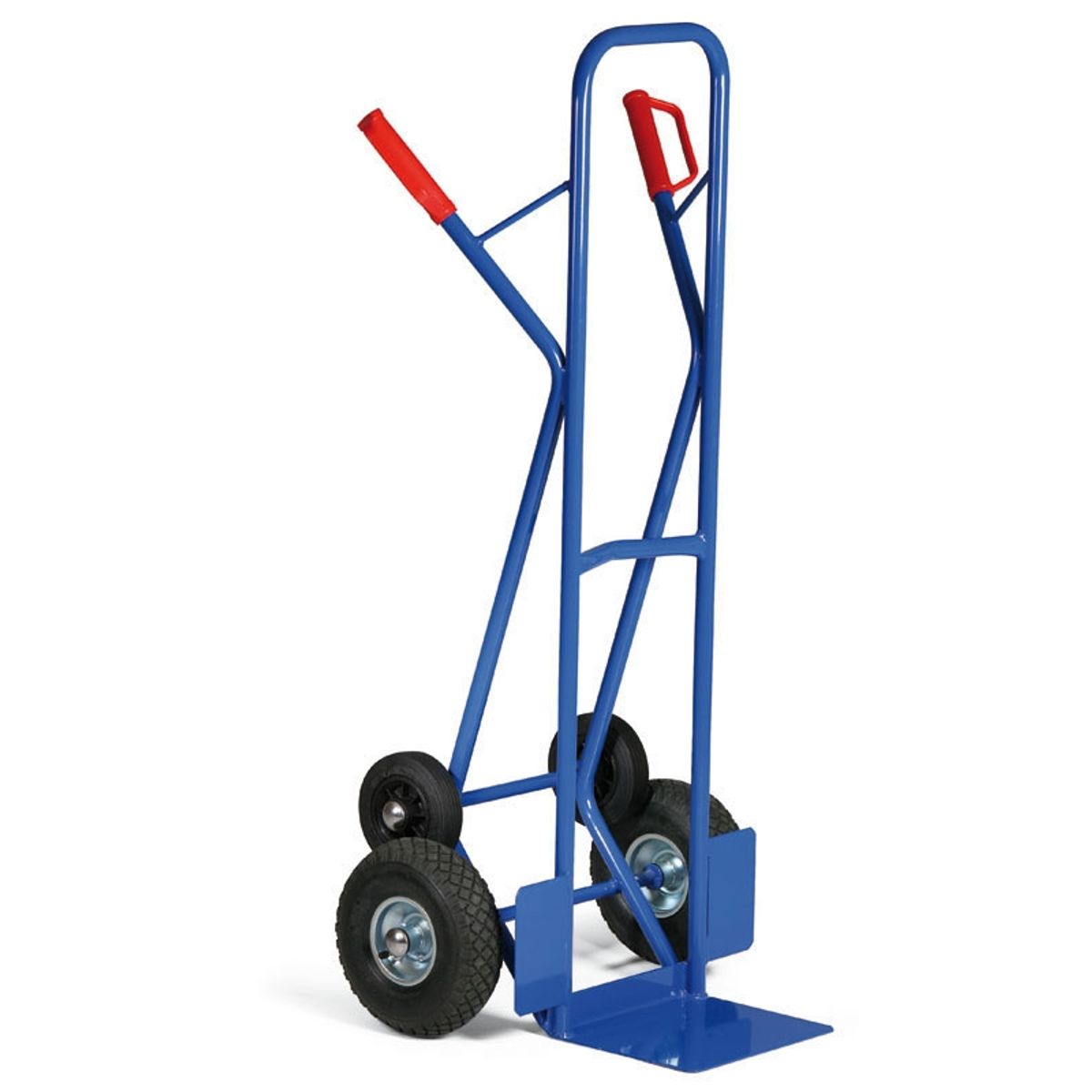 Schodišťový rudl, 3-kolový, nosnost 250 kg, plná kola | B2B Partner