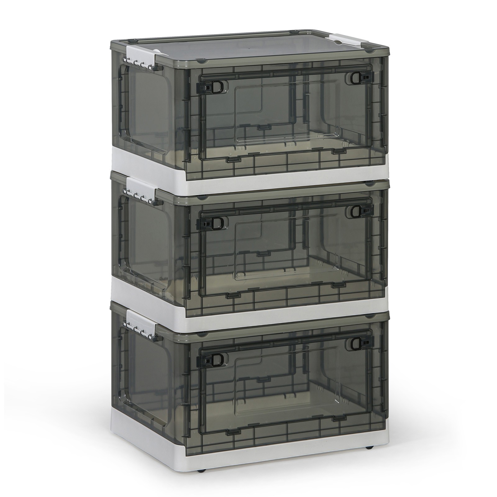 Skládací plastový box M 20 l, 415 × 290 × 235 mm | B2B Partner