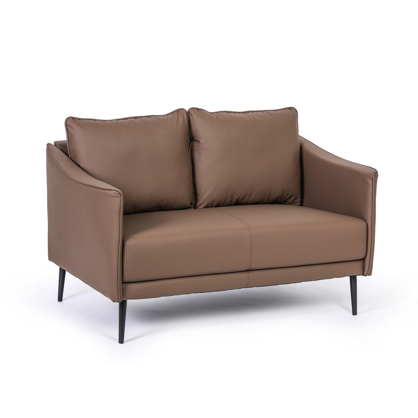 Sofa PATTY, 2 Sitzflächen, braun | B2B Partner