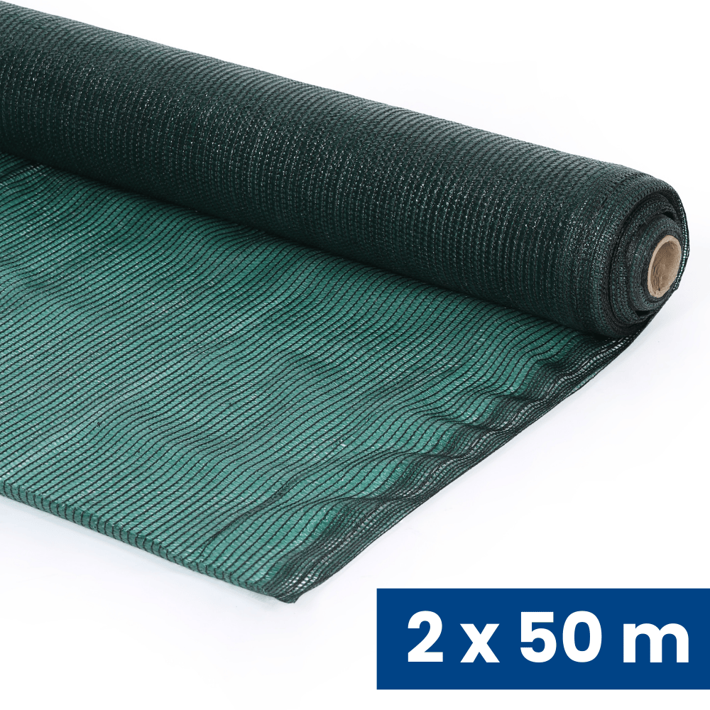 Stínicí tkanina na plot 80%, 90 g/m2, 2 x 50 m | B2B Partner