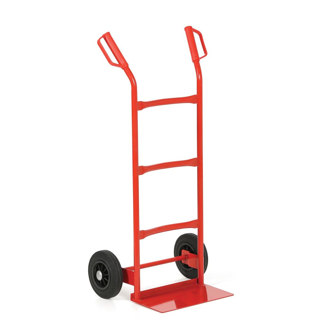 Stohovacia oceľová rudla, nosnosť 150 kg, plné kolesá | B2B Partner