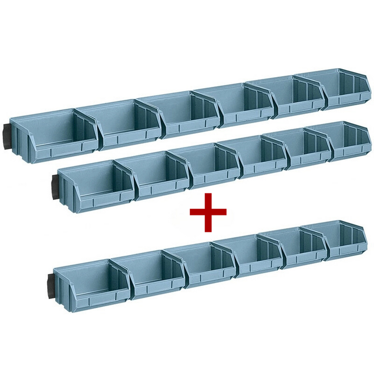 Plastový box z polystyrénu, 380 x 610 x 250 mm | B2B Partner