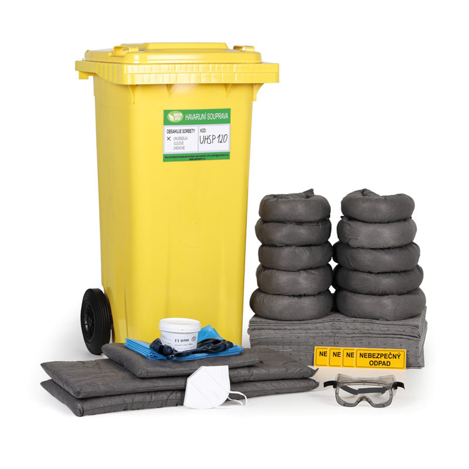 Universal-Notfallset 120 l Verpackung | B2B Partner