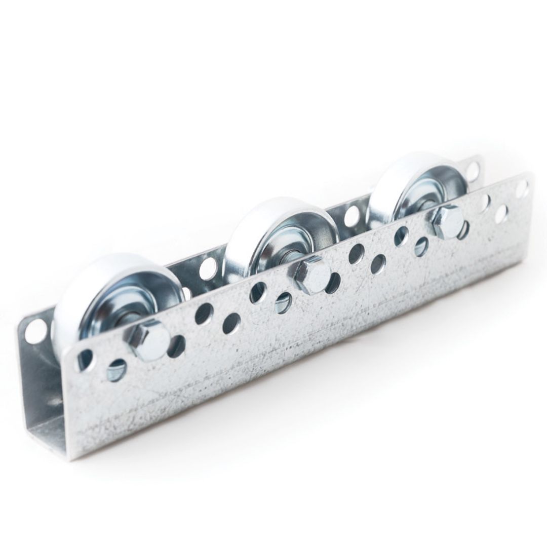 Universal-Rollenschiene, Tragfähigkeit 20 kg, Teilung 50 mm | B2B Partner