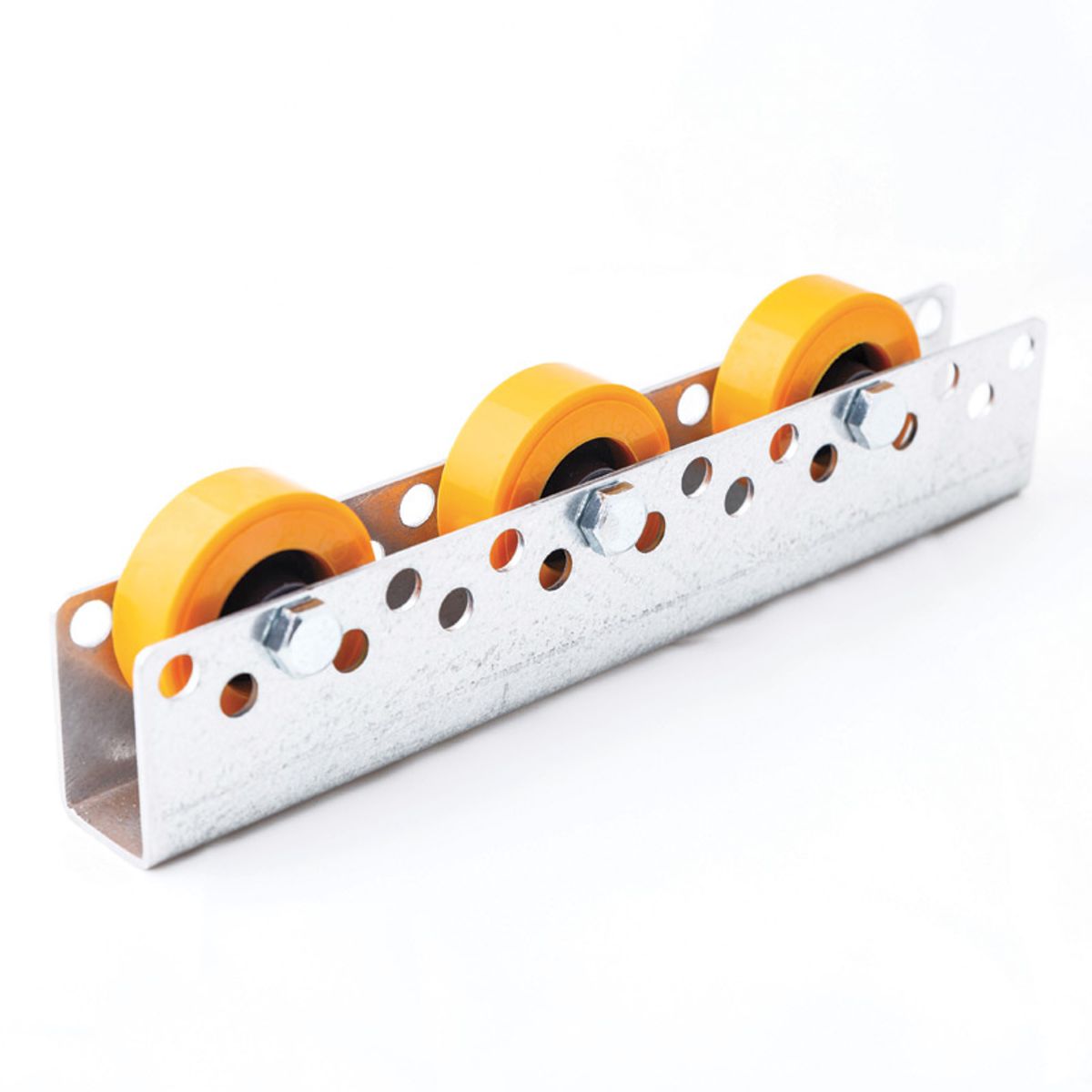 Universal-Rollenschiene, Tragfähigkeit 40 kg, Teilung 50 mm | B2B Partner