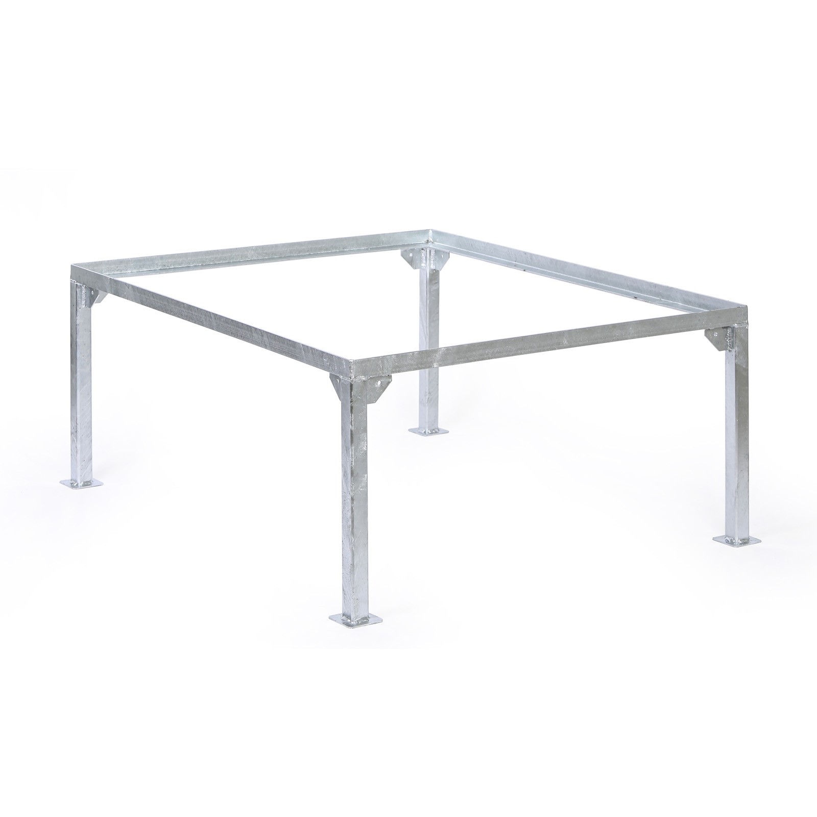 Untergestell für IBC-Container, 530 x 1030 × 1230 mm, feuerverzinkt ...