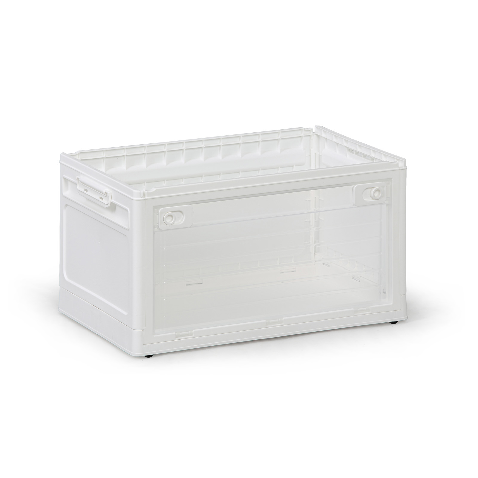Velký skládací regálový box XL 62 l, 558×360×310 mm, bílý | B2B Partner