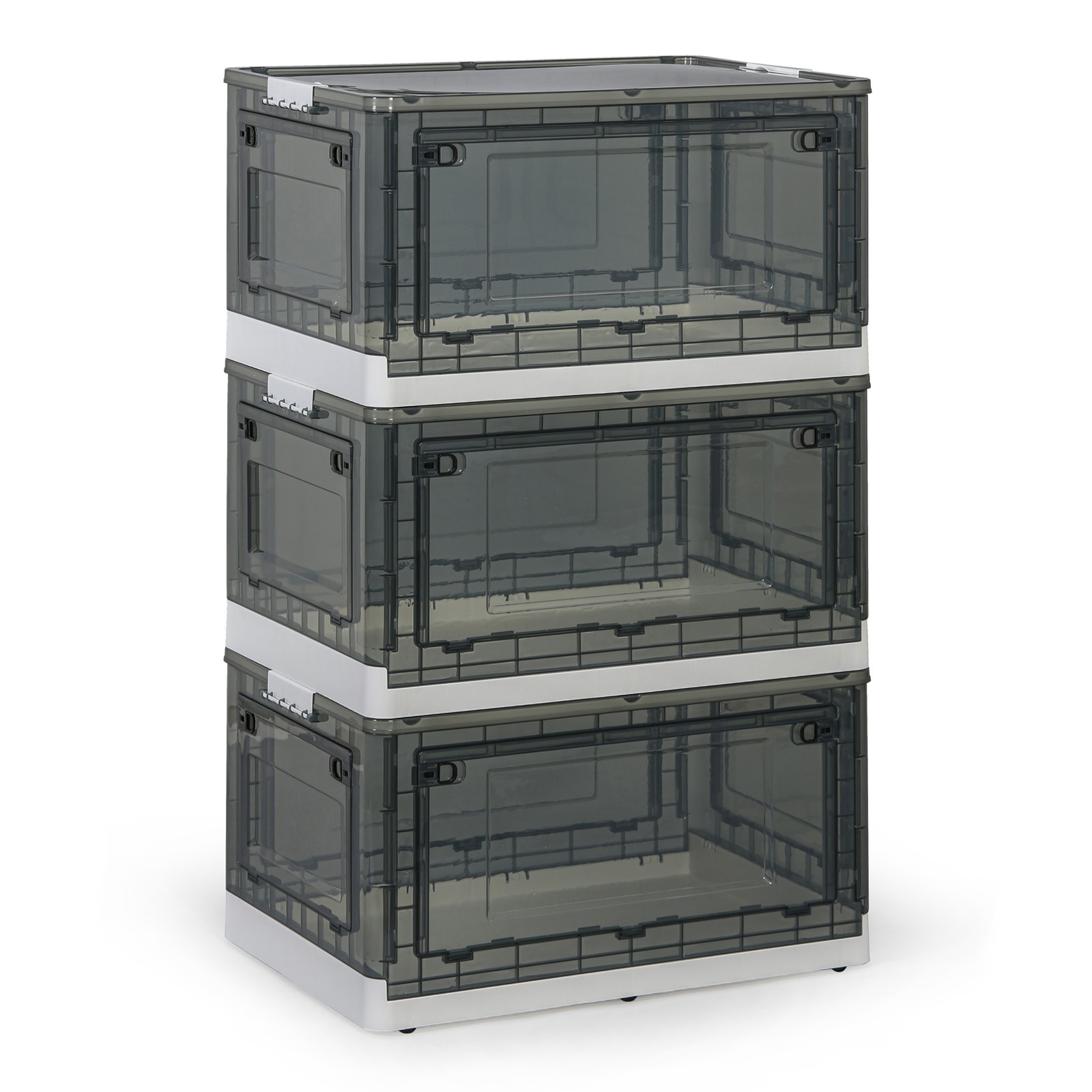 Velký skládací regálový box XL 68 l, 620×415×330 mm | B2B Partner